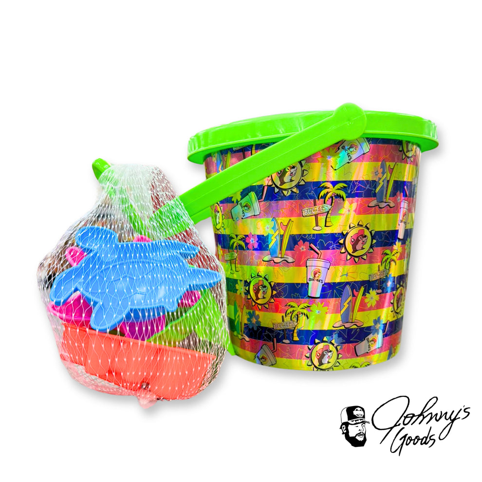 Buc-ee's Beach Bucket and Toys Set | Fun Sand Play for Kids – Johnny's ...
