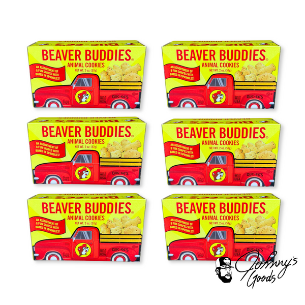 Buc-ee's Beaver Buddies Animal Cookies 6-Pack – Johnny's Goods
