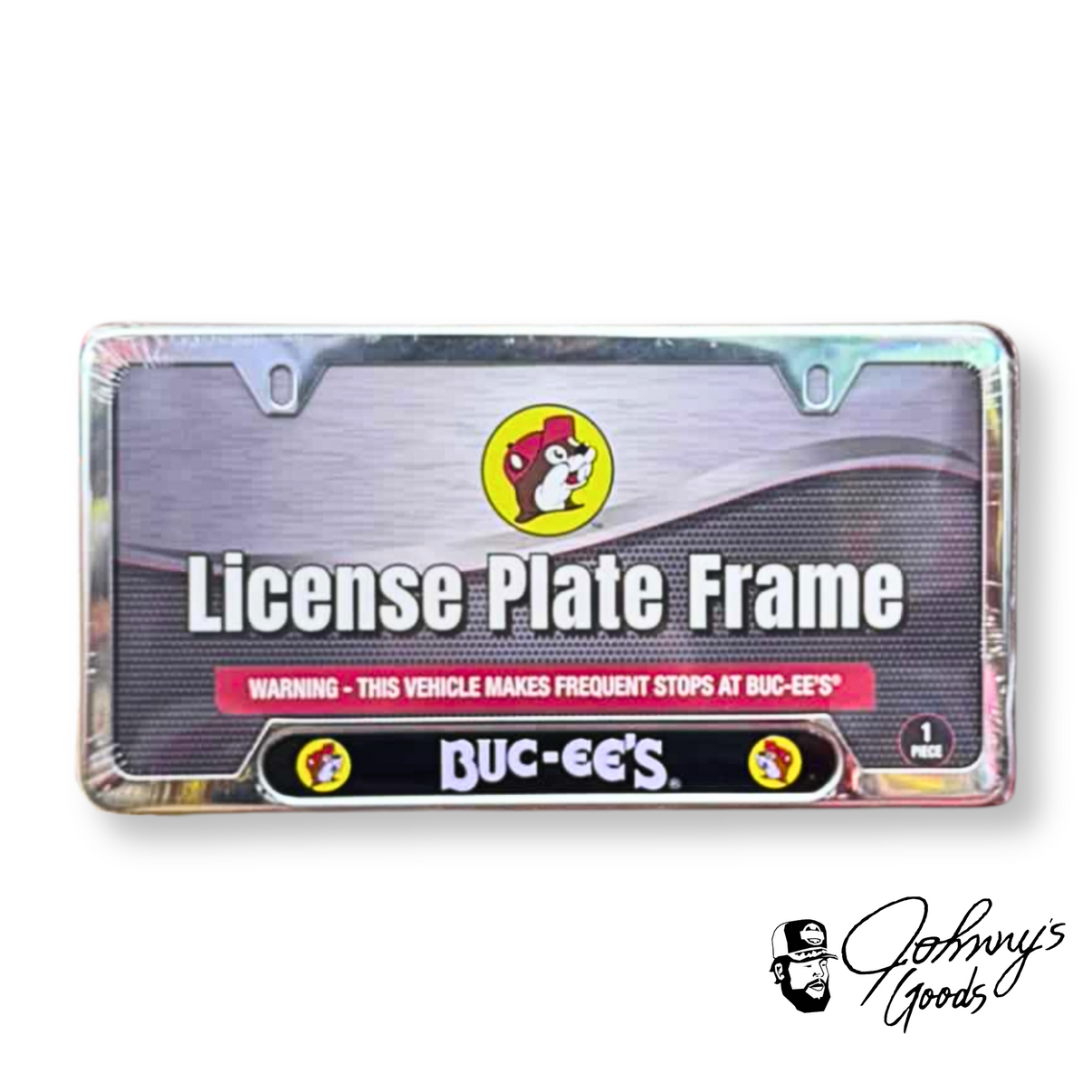 Buc-ee's License Plate Frame – Johnny's Goods