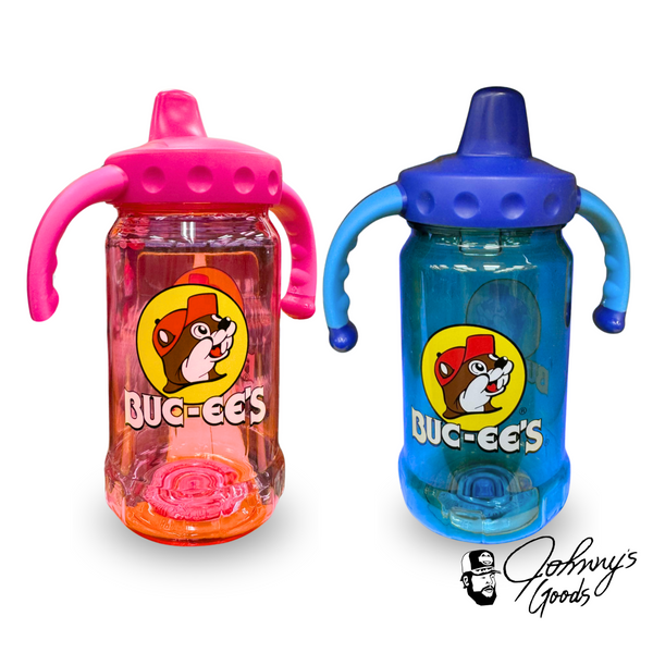 Buc-ee's Spill Proof Sippy Cup with Handles 12oz – Johnny's Goods