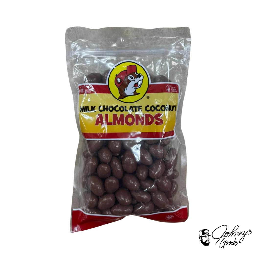 Buc-ee's Milk Chocolate Coconut Almonds – Johnny's Goods