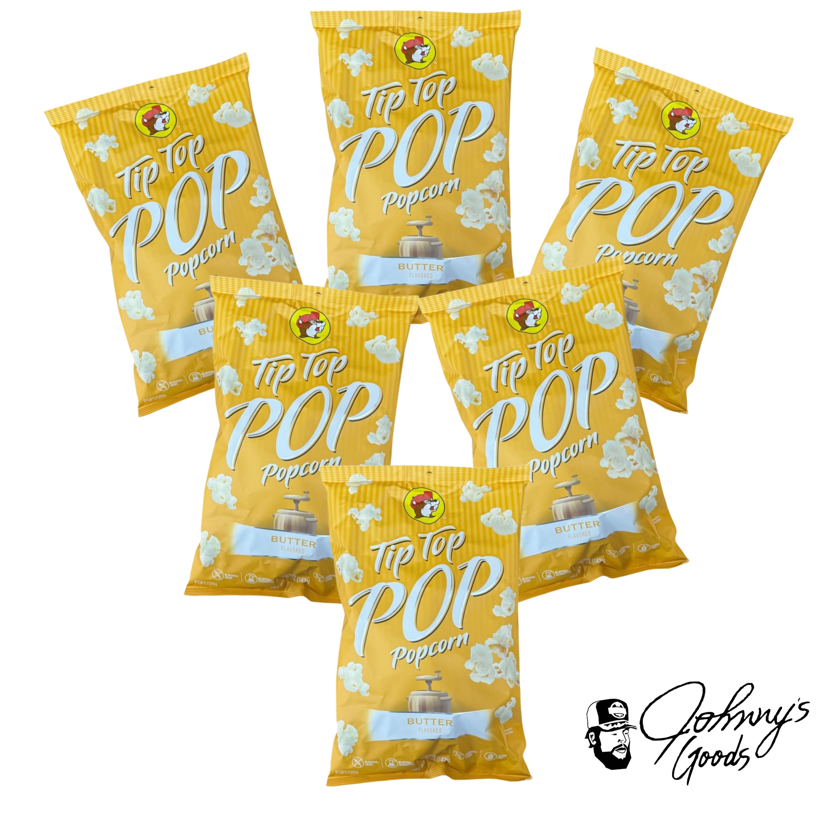 Buc-ee’s Tip Top Popcorn – Delicious Popcorn in 8 Flavor Varieties (Bu ...