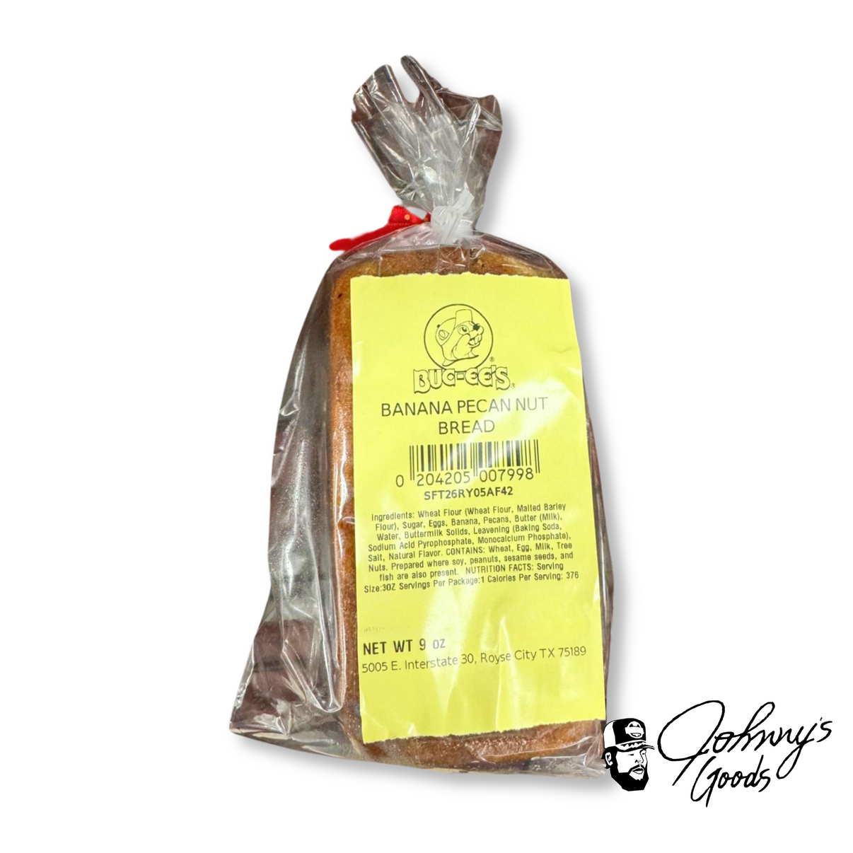 Buc-ee's Banana Pecan Nut Bread – Moist & Delicious Loaf – Johnny's Goods