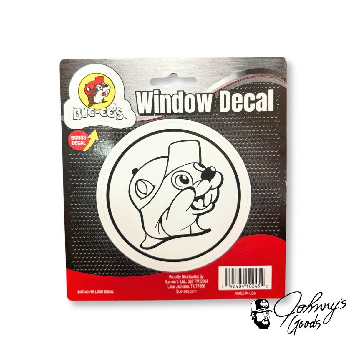Buc-ee's Window Decals with Bonus Decal – Johnny's Goods