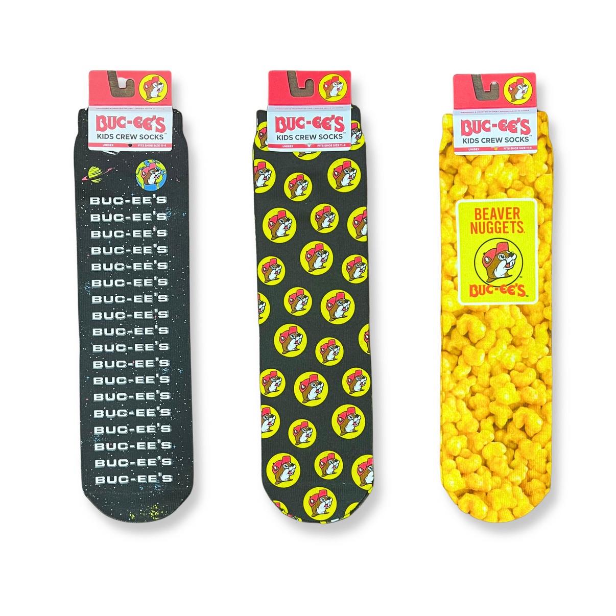 Buc-ee's Kids Crew Socks – Johnny's Goods